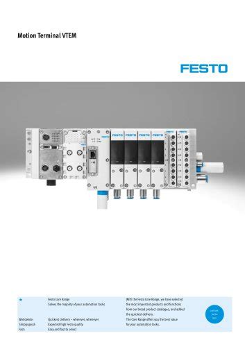 Servo Drive Cmmt As Cmmt St And Servo Motor Emmt As Festo Pdf Catalogs Technical