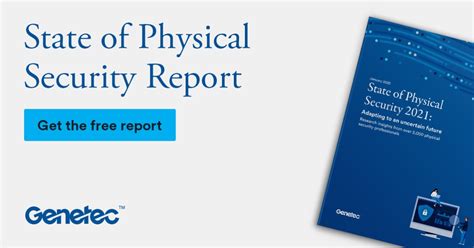 State Of Physical Security Report 2025 Genetec Genetec