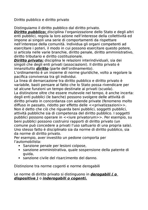 Diritto Privato Differenza Tra Diritto Pubblico E Diritto Privato Diritto Pubblico E Diritto