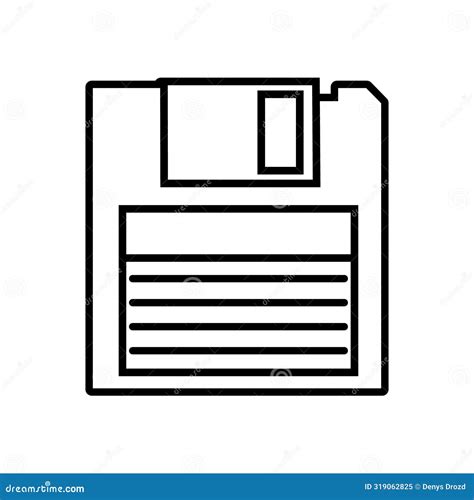 Diskette Icon Vector Floppy Disk Illustration Sign Floppy Symbol Or Logo