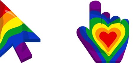 Lgbt Flag Cursor For Chrome