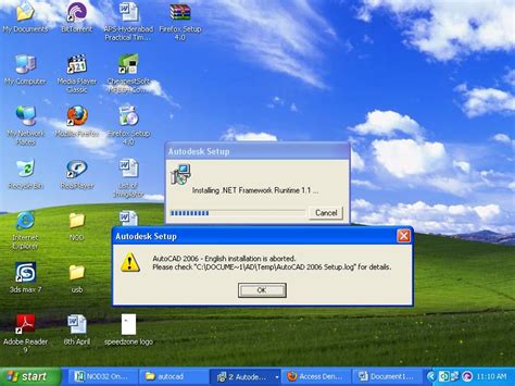 Autocad 2006 English Installation Is Aborted Autodesk Community