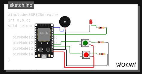 蜂鳴器 Wokwi Esp32 Stm32 Arduino Simulator