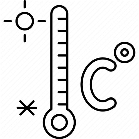 Celsius Thermometer Temperature Hot Cold Icon Download On Iconfinder