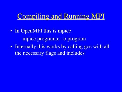 Mpi Message Passing Interface Ppt Download