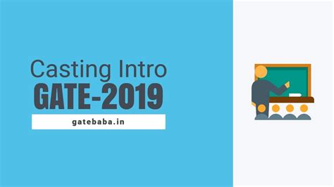 Introduction To Casting Gate Lecture Youtube