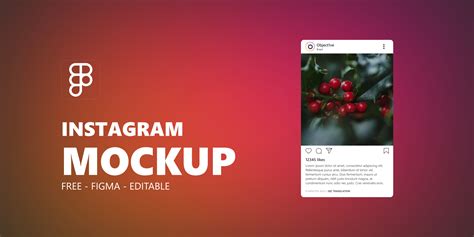 Mockup Feed Instagram Figma