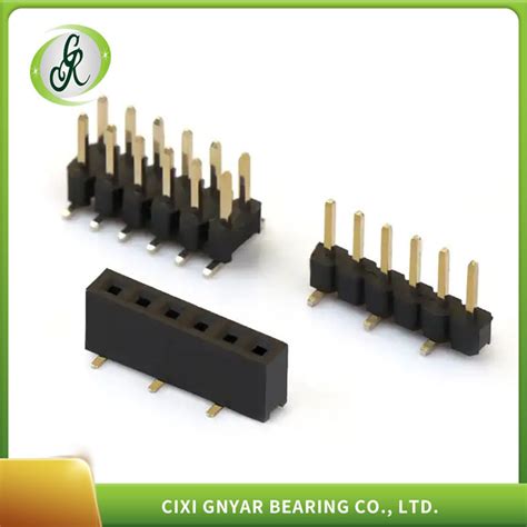 Customizable Single Row 3 4 6 7 9 16 Pin Header 10 Mm 127mm 18mm