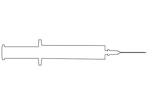 Форма шприца Вироби з паперу для дітей