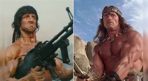 Sylvester Stallone Y Arnold Schwarzenegger La Rivalidad Que Forjó
