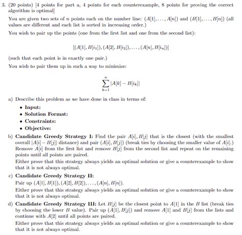 Solved 20 ﻿points 4 ﻿points For Part A 4 ﻿points For