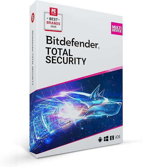 Bitdefender Total Security 5 Devices 2 Year Subscription Pcmac