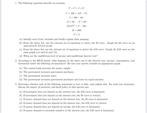 The Following Equations Describe An