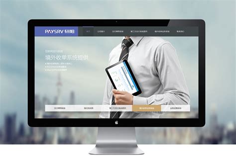 网站设计案例 深圳轩阳互联网金融服务公司官网 设计案例 深圳半人马设计