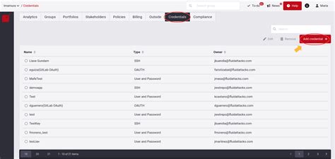 Manage Your Credentials Fluid Attacks Help