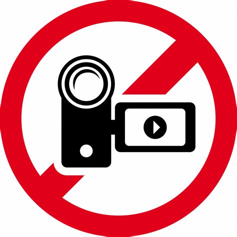 Cam Camera Film Forbidden Handy Prohibited Video Icon Download On Iconfinder
