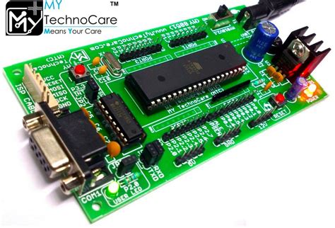 Learn Atmel 8051 Microcontroller Board Electronic Engineering Industrial Project Kit In Surat