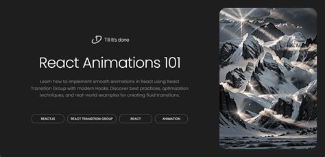 Using React Transition Group With Hooks Guide