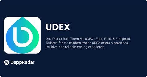 Udex Project Overview Analytics And Data Dappradar