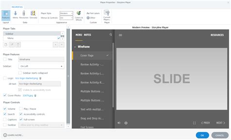 Is There Anyway To Move The Resource Tab To The Left Side Articulate Storyline Discussions