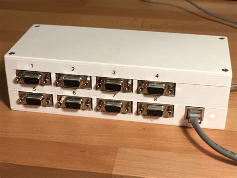 Low Cost 8 Port RS232 To Ethernet Server Ynformatics
