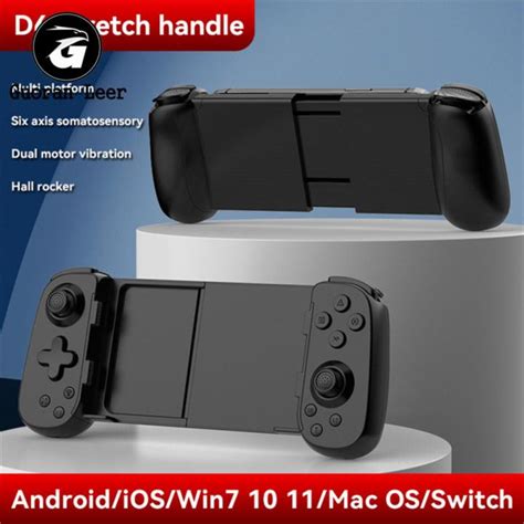 D6 Wireless Stretching Extendable Gaming Controller Joystick Pad Compatible For Iphone Android
