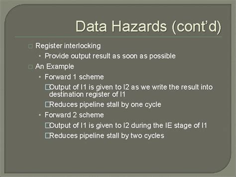 Pipeline Hazard Arsitektur Komputer Pipelining Operand Fetch Of