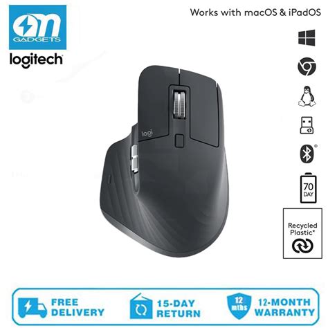 Wireless Performance Mouse Logitech Mx Master 3s With Ultra Fast