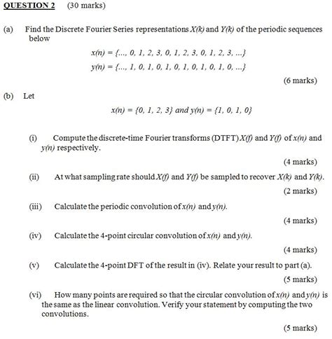 Solved Find The Discrete Fourier Series Representations X K