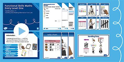 Maths Functional Skills Entry Level 11 Read Numerical Information From Lists