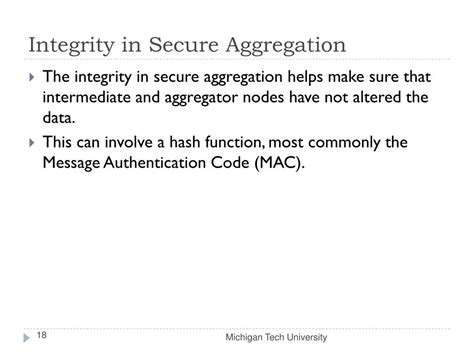 Ppt Security For In Network Processing And Aggregation Powerpoint