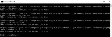 Getopt Javajava命令行界面（第28部分）：getopt4j Csdn博客