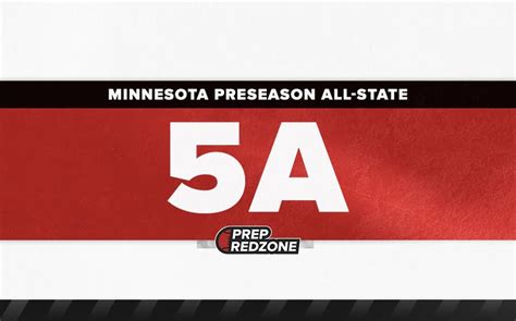 2022 Przmn Preseason All State Team Class 5a Offense Prep Redzone