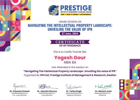 Yogesh Gour On Linkedin Ipr Intellectualproperty Learning