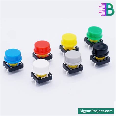 Tactile Push Button Switch Buy Online 12x12x73mm
