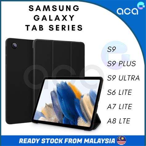 Cover Casing Compatible With Samsung Galaxy Tab S PLUS ULTRA S A LITE Slim Smart Case Tablet