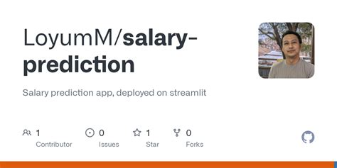 GitHub LoyumM Salary Prediction Salary Prediction App Deployed On Streamlit