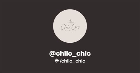 Chilo Chic Twitter Instagram Facebook Tiktok Linktree