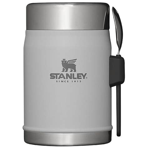 Stanley Adventure Vacuum Food Jar 400 ml + Spork Ash | Knivesworld.eu