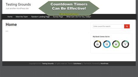 How To Add A Free Countdown Timer To WordPress