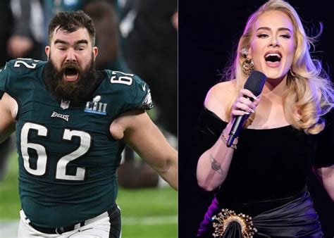 Adele Jokes During Her Show Calling Jason Kelce Drunk” Football Fan Blacksportsonline