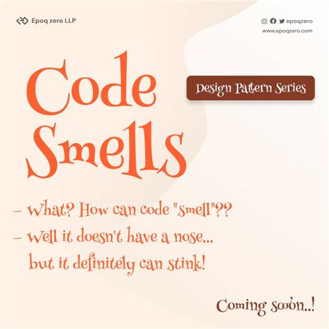 epoq zero on linkedin codinglife codesmells cleancode