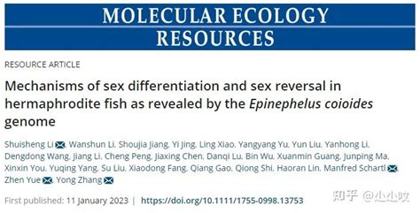 Mer 斜带石斑鱼基因组揭示雌雄同体鱼的性别分化和性逆转机制 知乎