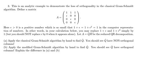 3 This Is An Analytic Example To Demonstrate The