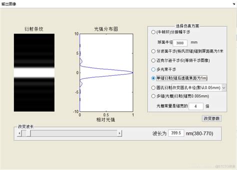【光学】基于matlab gui模拟波动光光学系统【含matlab源码 1064期】 51cto博客 matlab光学