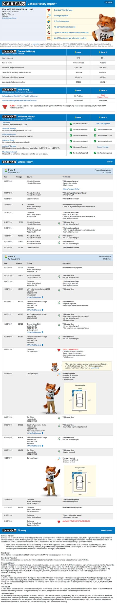 Buy Carfax Report For Only 15 Usd Autohelperbot Copart Iaai Helper
