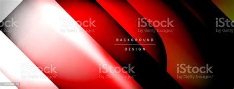 빛나는 효과와 그림자가 있는 벡터 추상적인 선 배경 배경 화면 배너 배경 카드 책 그림 방문 페이지에 대 한 벡터 일러스트 레이 션 0명에 대한 스톡 벡터 아트 및 기타