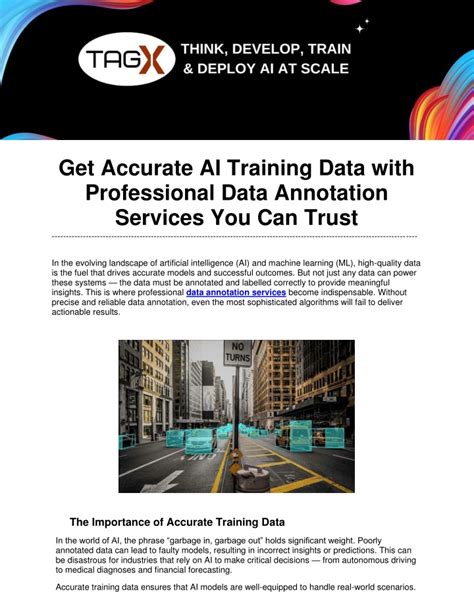 Ppt Get Accurate Ai Training Data With Professional Data Annotation Services You Can