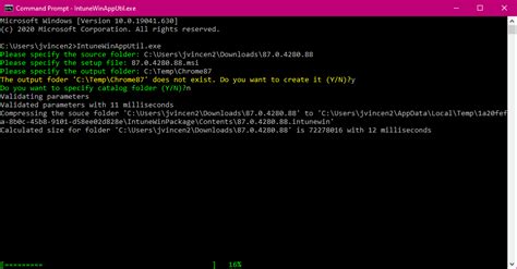 How To Create A Win32 App Or Intunewin Package James Vincent