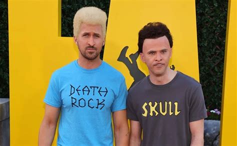 Omg Ryan Gosling And Mikey Day Cosplay Beavis Butthead While Promoting The Fall Guy Omg Blog